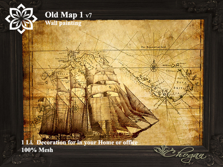 Second Life Marketplace - Cho*= Old Map 1 C/m v7